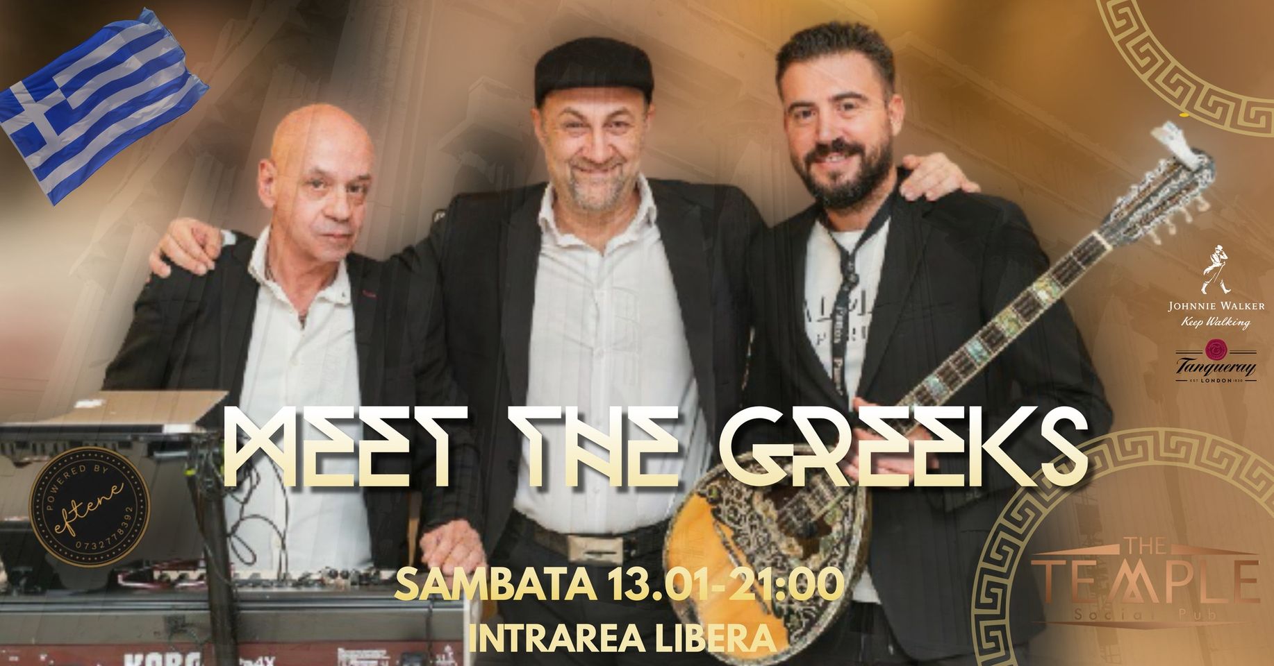 Meet The Greeks live music – seara greceasca - OnEvent
