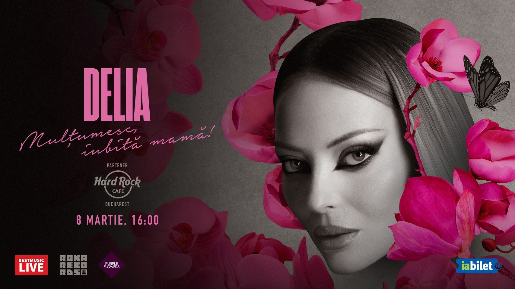 Concert Delia la Hard Rock Cafe - OnEvent