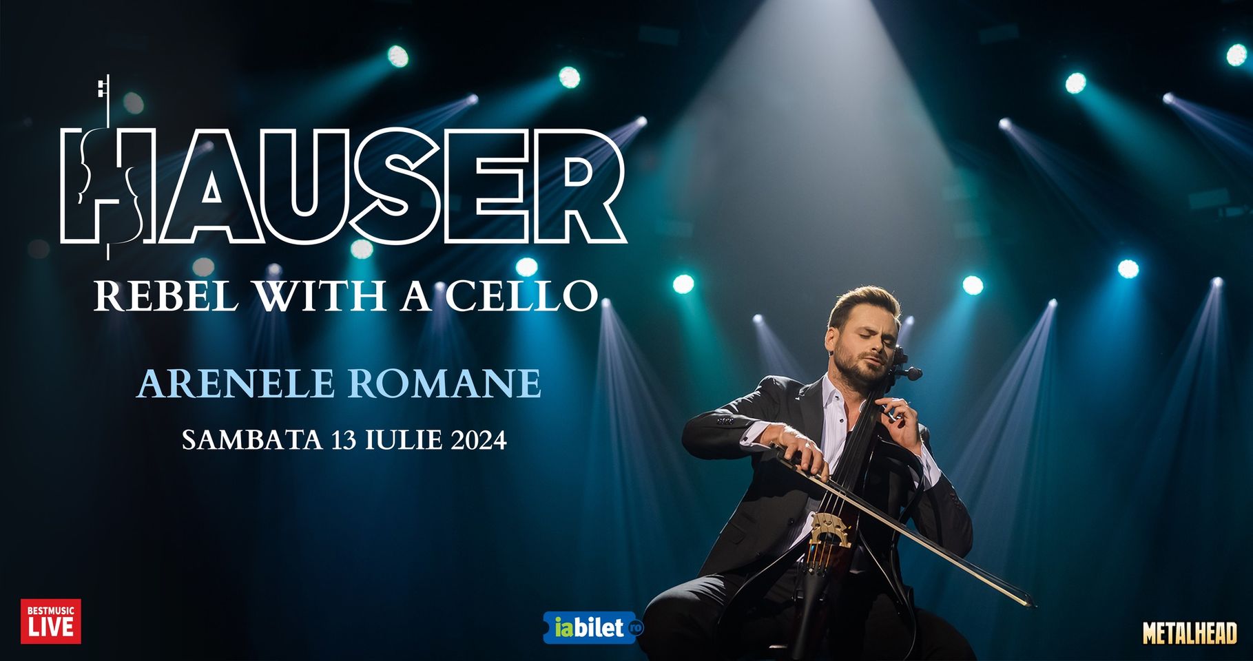 🔥 Hauser (2 Cellos) + orchestra la Arenele Romane – 13 iulie - OnEvent